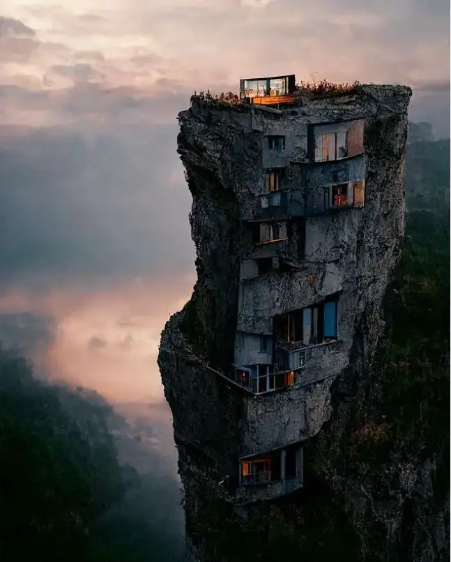 Artist Designs 'Impossible Homes' with Hyper-Realistic Features ...