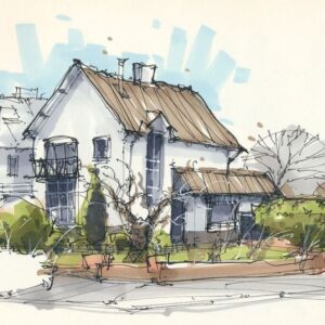 11 Stunning Architectural Drawings Prove that Hand-Drawing is still ...
