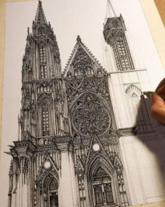 11 Stunning Architectural Drawings Prove that Hand-Drawing is still ...